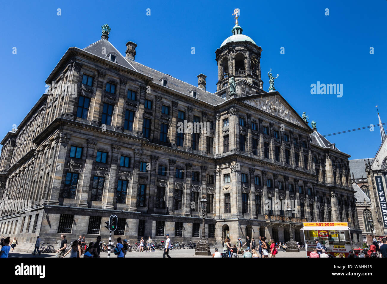 The Royal Palace in Amsterdam Stock Photo - Alamy