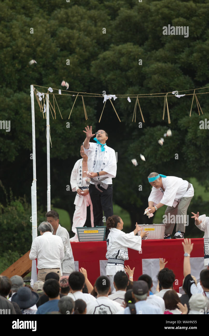 Throwing candy hi-res stock photography and images - Alamy