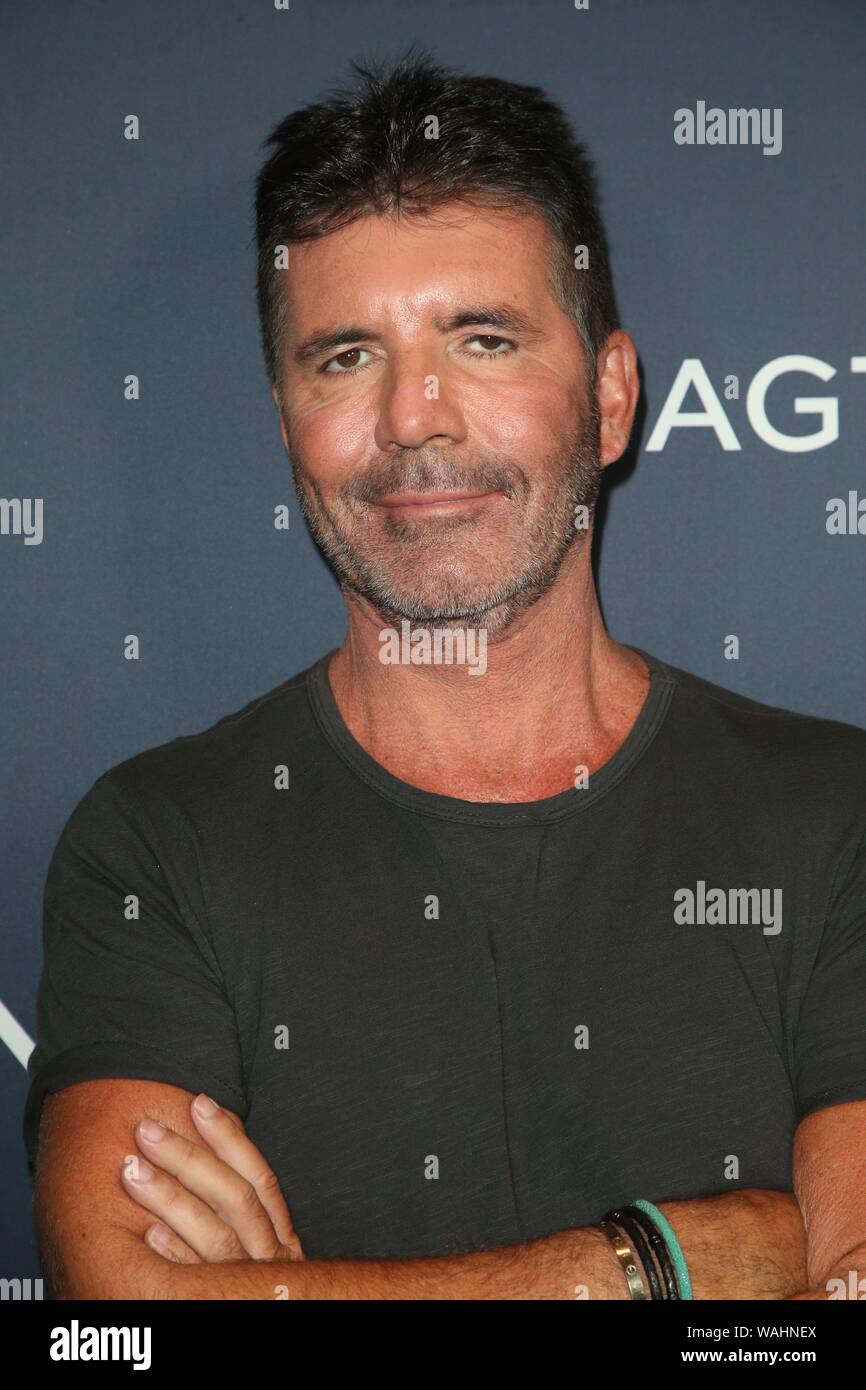 Hollywood Ca Aug 20: Simon Cowell attends America's Got Talent live ...