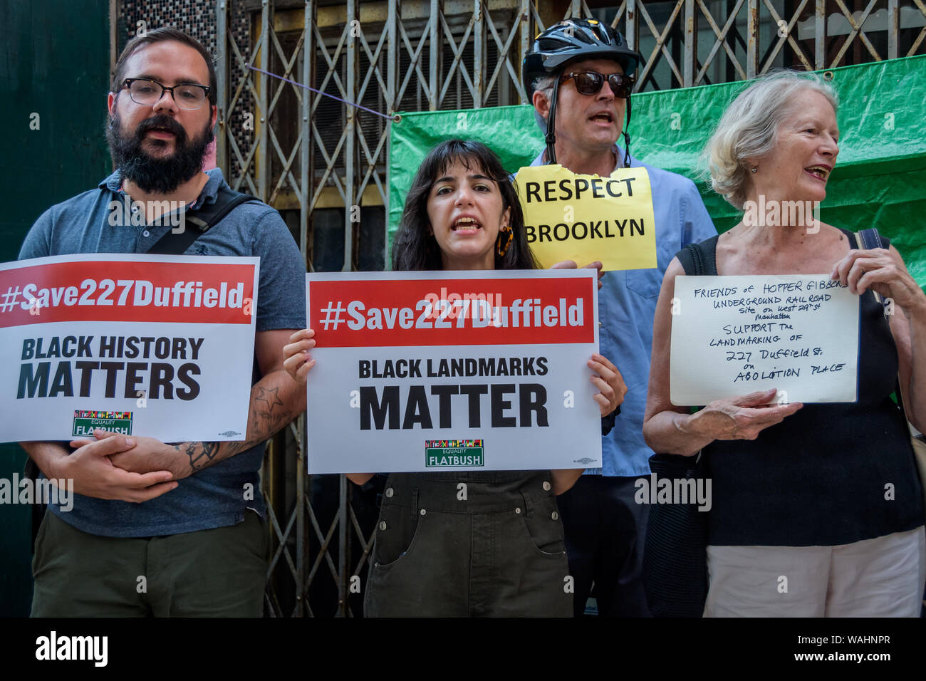 Anti gentrification protest new york hi-res stock photography and ...
