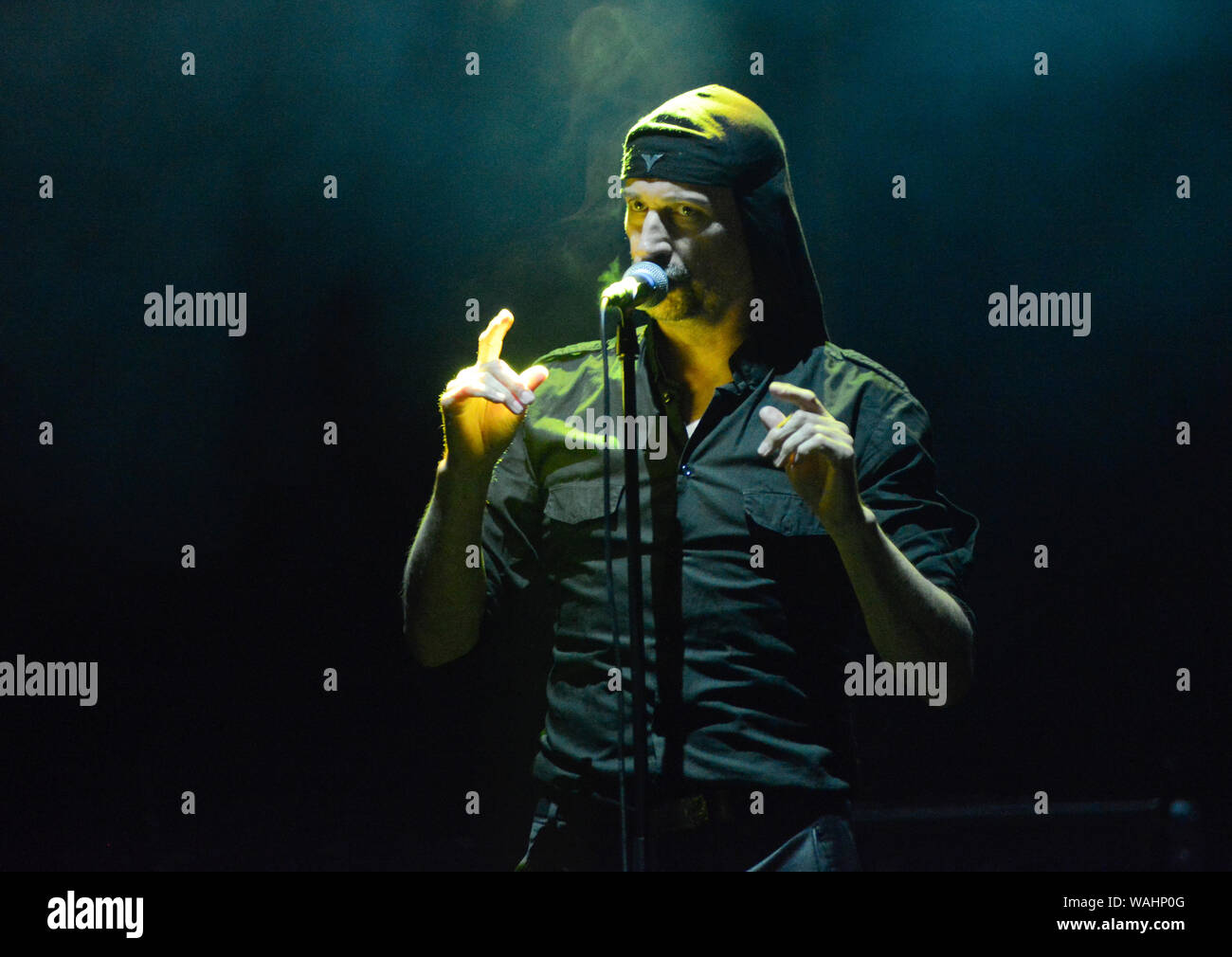 Milan Fras, Laibach lead singer Stock Photo - Alamy