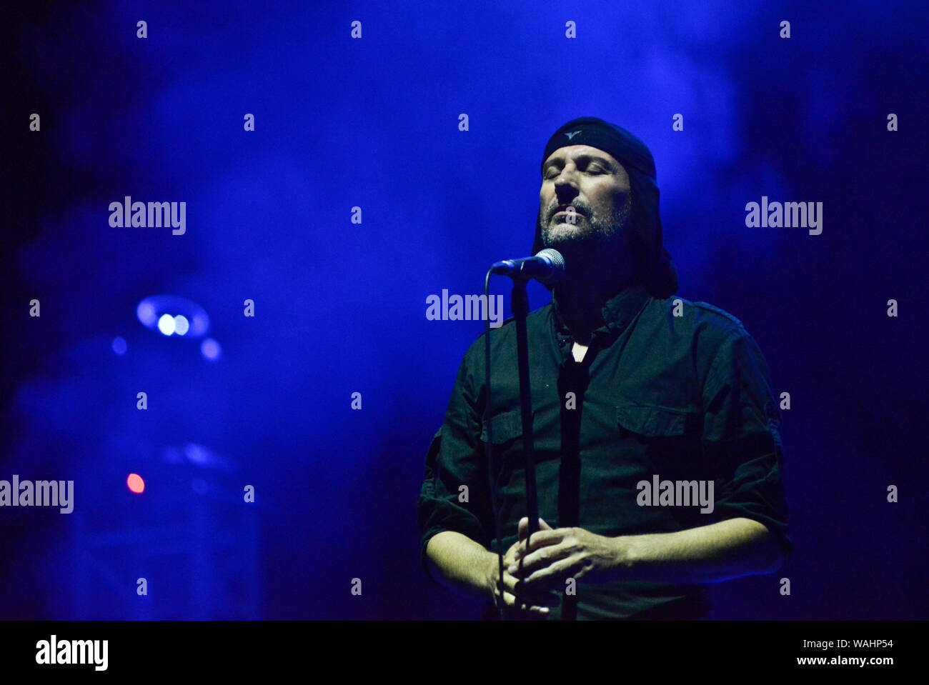 Milan Fras, Laibach lead singer Stock Photo - Alamy