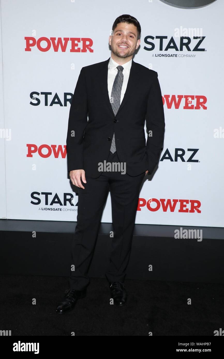 New York, NY, USA. 20th Aug, 2019. Jerry Ferrara at arrivals for POWER ...