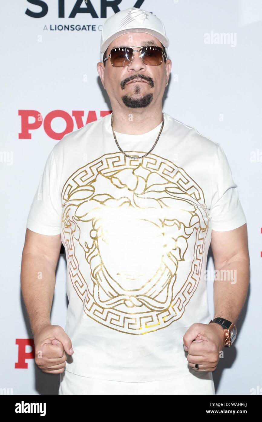New York, NY, USA. 20th Aug, 2019. Ice T at arrivals for POWER Final ...