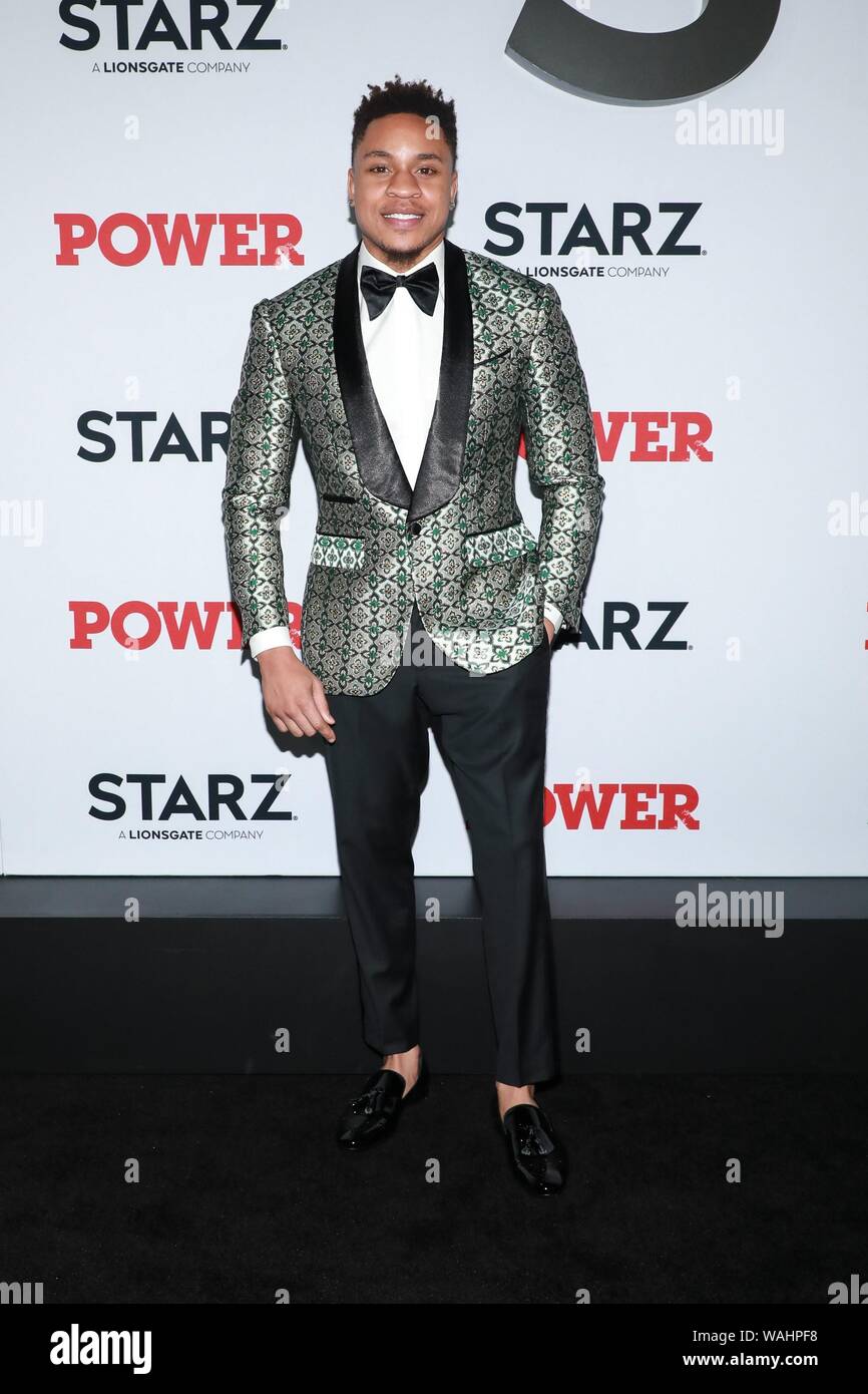 New York, NY, USA. 20th Aug, 2019. Shane Johnson at arrivals for POWER ...