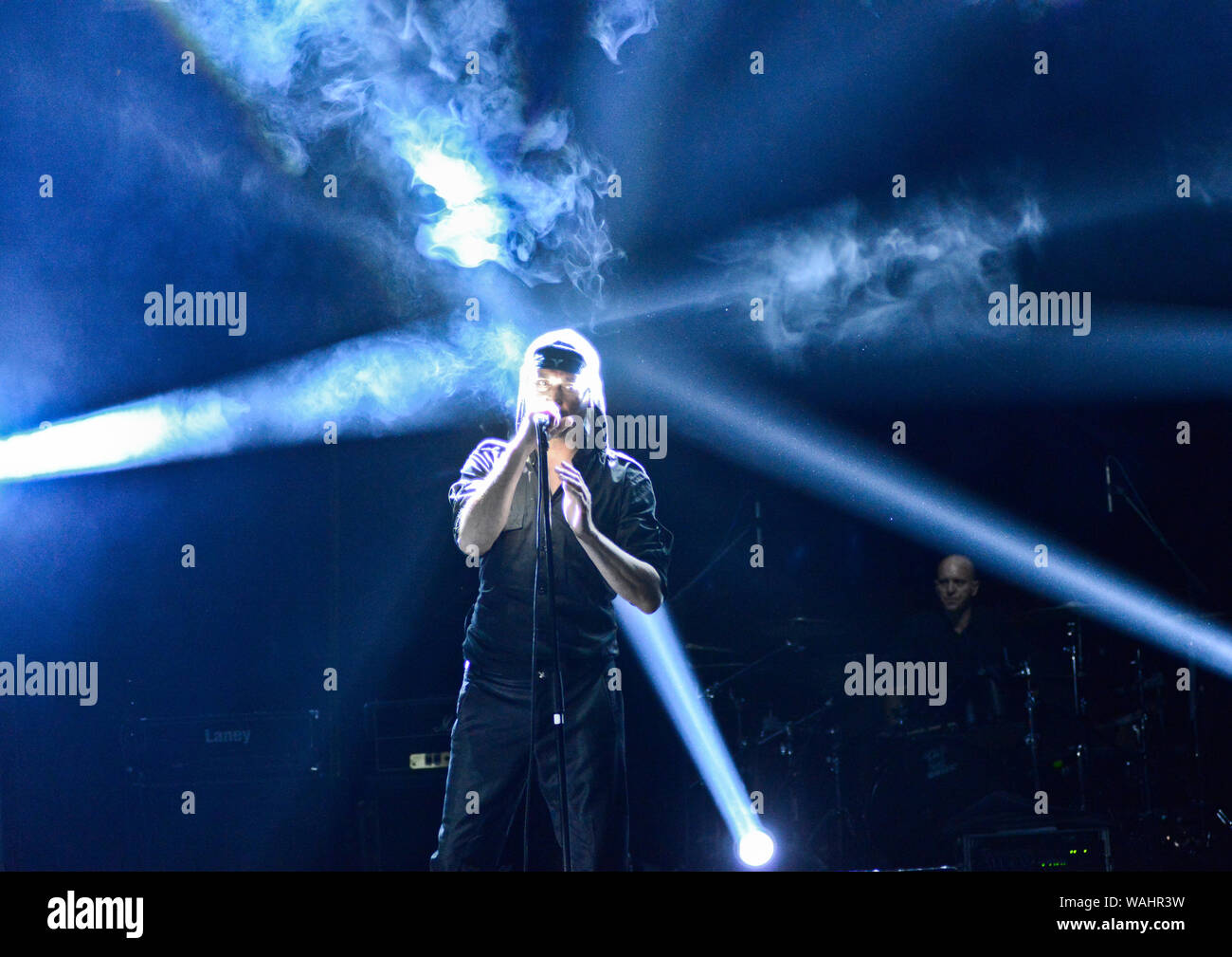 Milan Fras, Laibach lead singer Stock Photo - Alamy