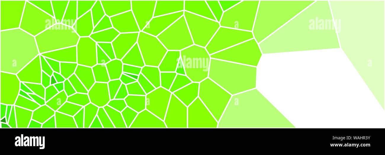 Stained glass colorful voronoi polygonal algorithm background, vector ...