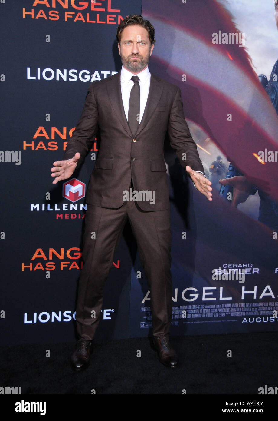 Angel has fallen movie gerard butler hi-res stock photography and ...