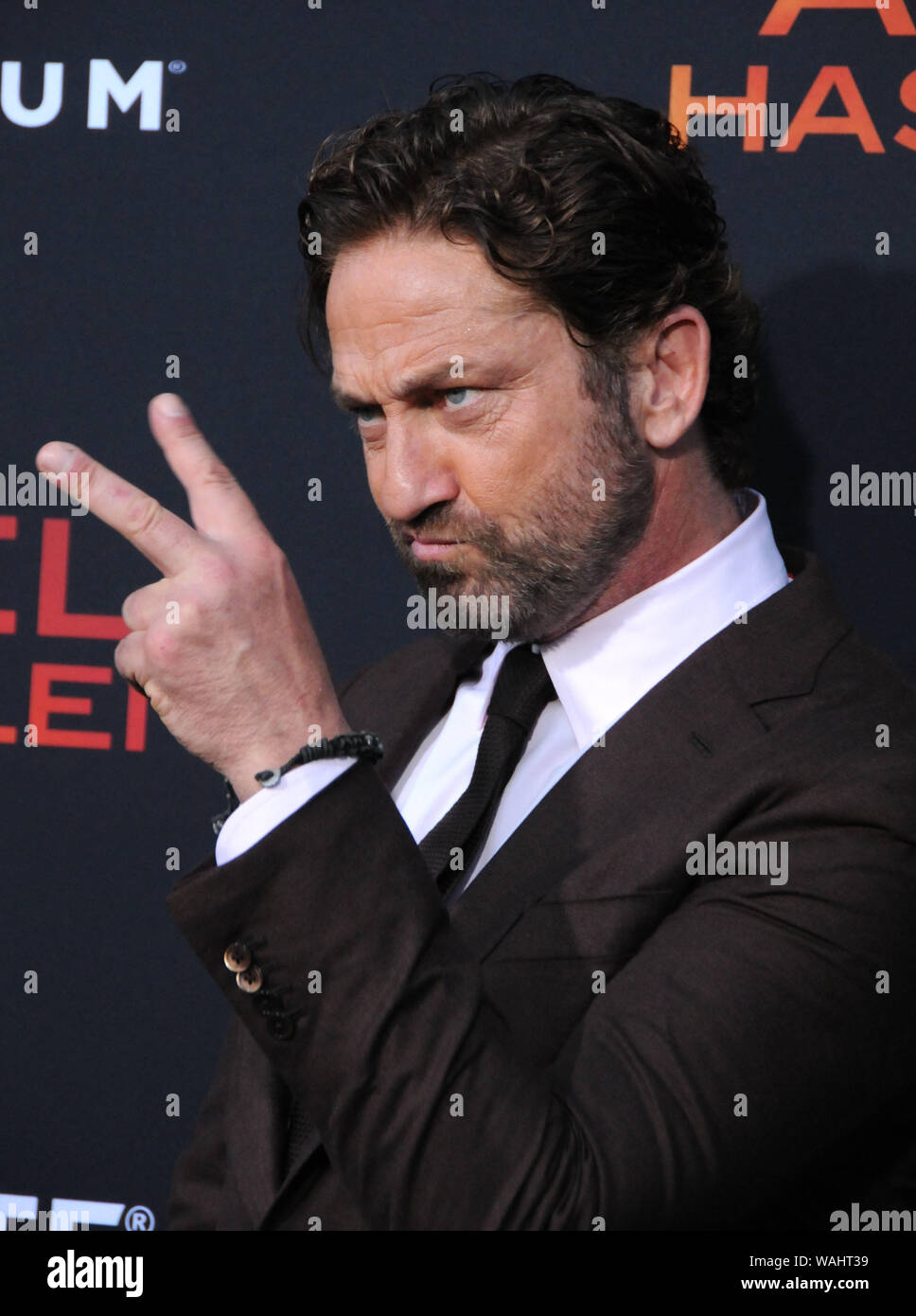 Angel has fallen movie gerard butler hi-res stock photography and ...
