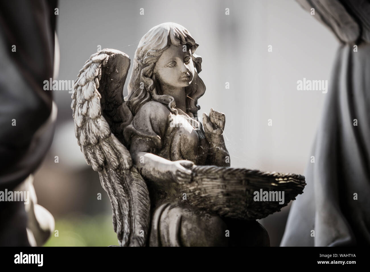 Female Guardian Angel Statue