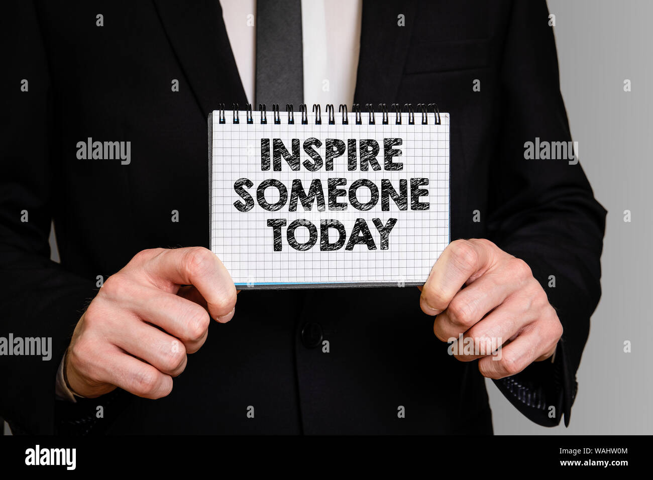 Inspire Someone Today. Positive and motivating concept Stock Photo - Alamy