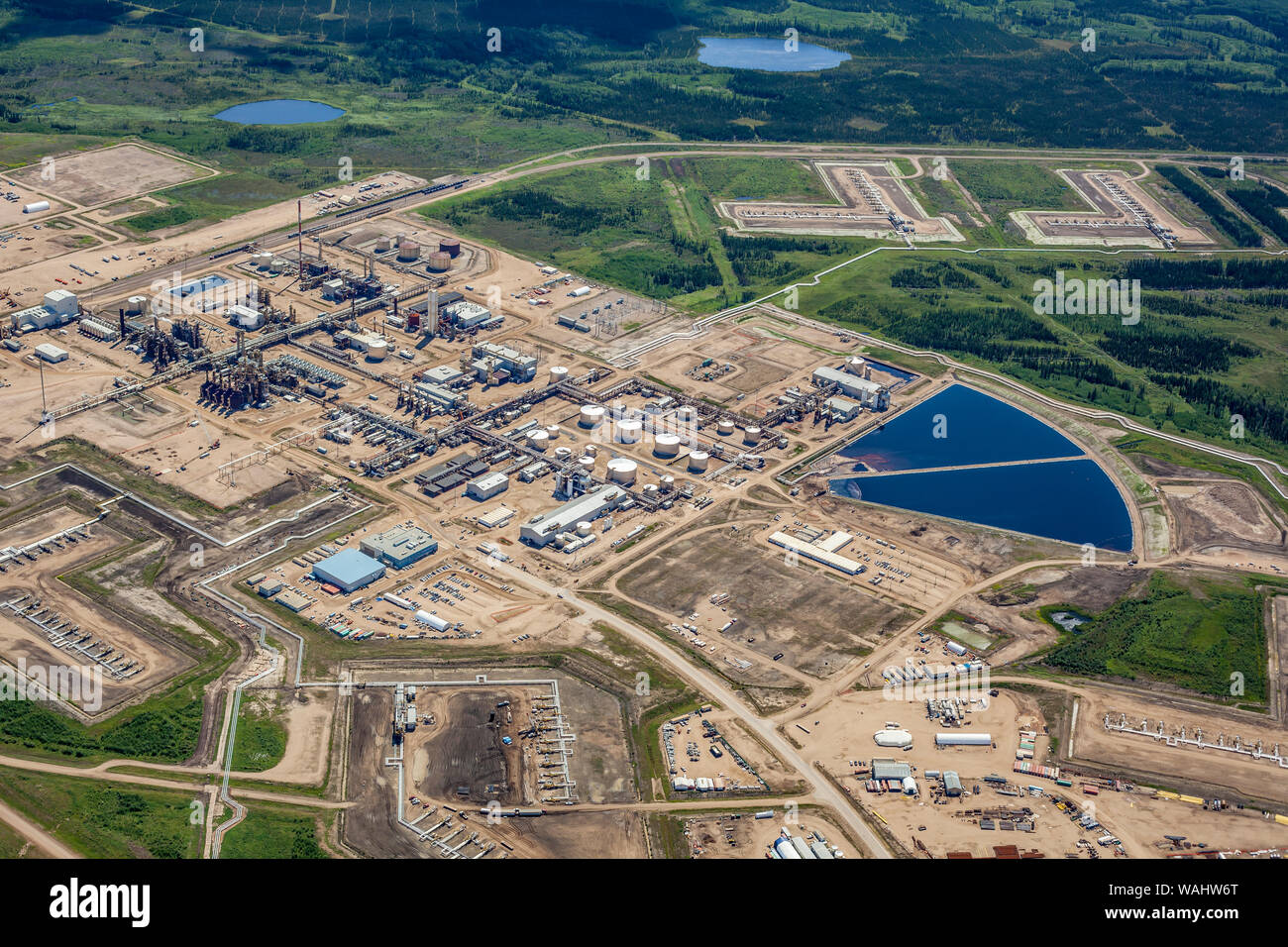 CNOOC (formerly Nexen) Steam Assisted Gravity Drainage (SAGD) oil sands ...