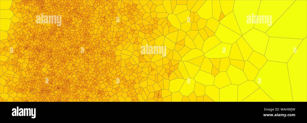 Stained glass colorful voronoi polygonal algorithm background, vector ...