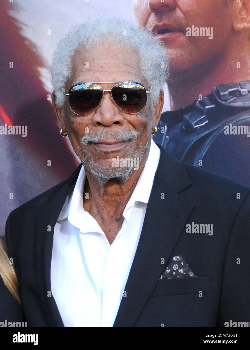 Los Angeles, California, USA 20th August 2019 Actor Morgan Freeman ...