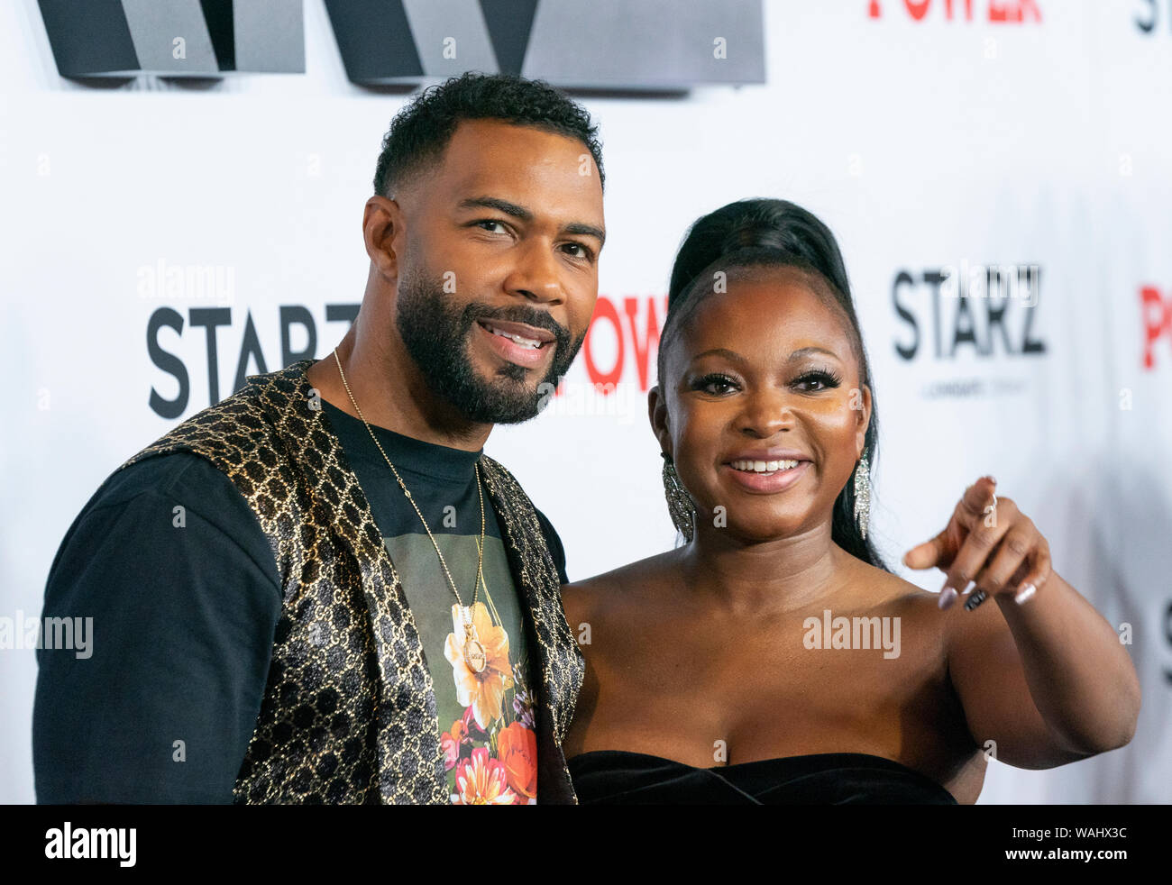Power naturi naughton omari hardwick hi-res stock photography and ...
