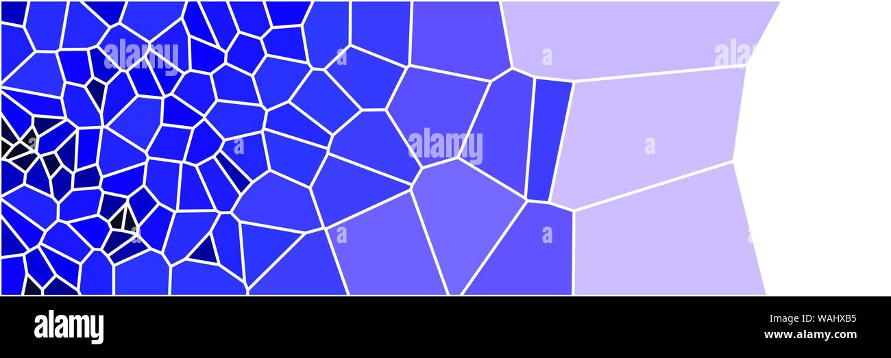 Stained glass colorful voronoi polygonal algorithm background, vector ...