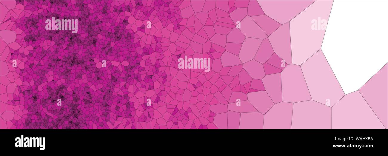 Stained glass colorful voronoi polygonal algorithm background, vector ...