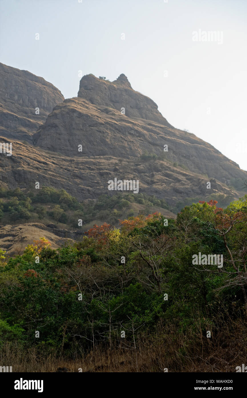 Nature of wilderness landscape with mountain ranges hi-res stock ...