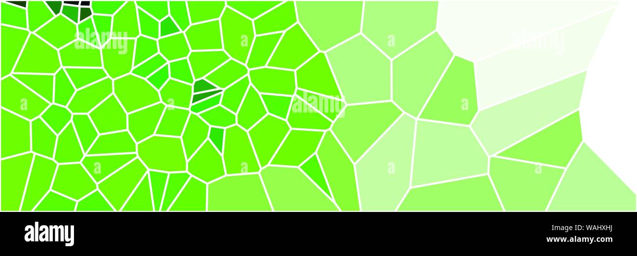 Stained glass colorful voronoi polygonal algorithm background, vector ...