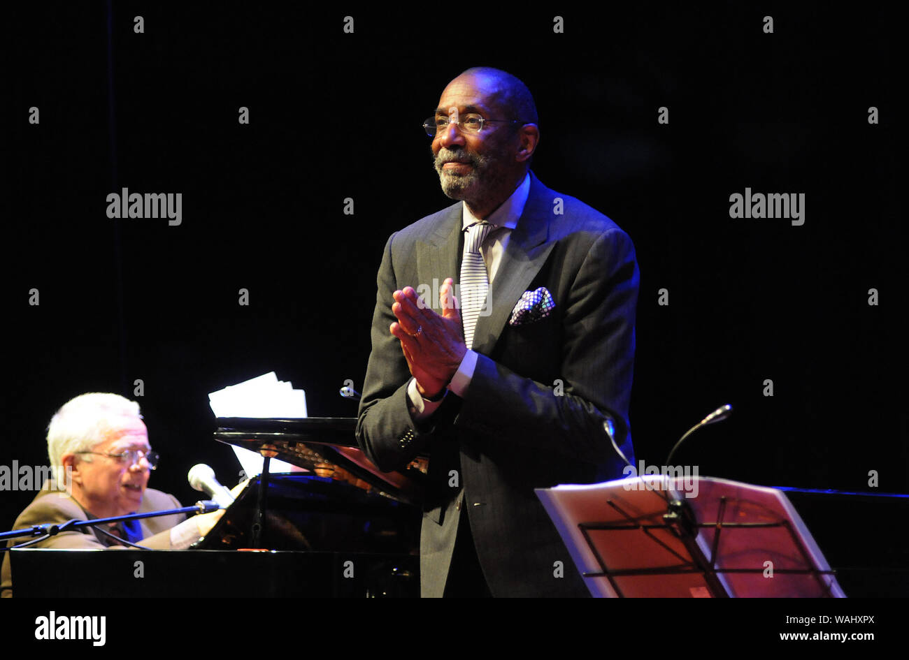 Rio de Janeiro, April 9, 2014. Jazz Bassist Ron Carter during the ...