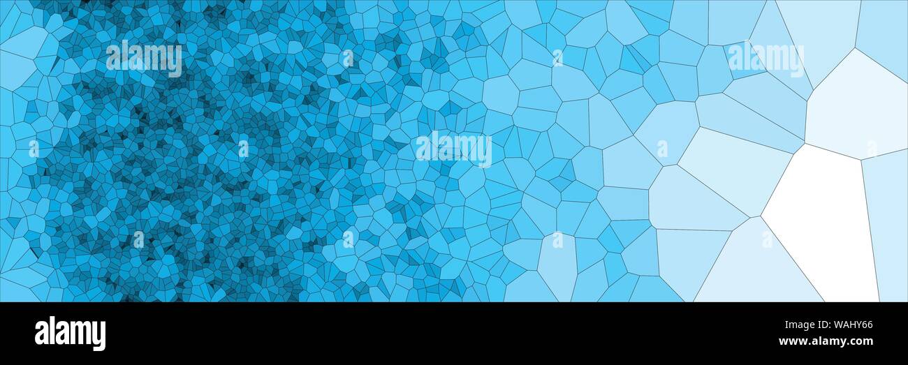 Stained glass colorful voronoi polygonal algorithm background, vector ...