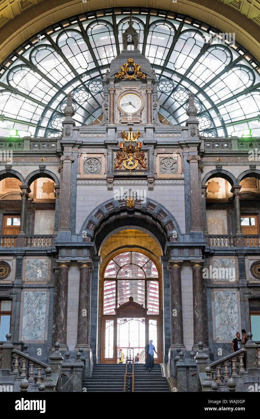 Antwerpen Centraal railway station Antwerp Belgium Stock Photo - Alamy
