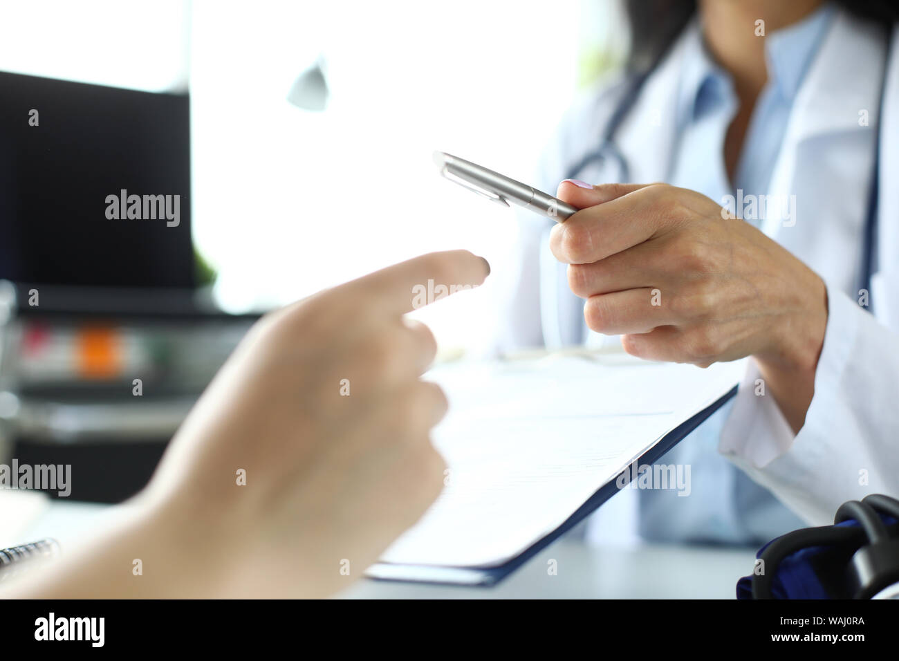 Medical consent form hi-res stock photography and images - Alamy