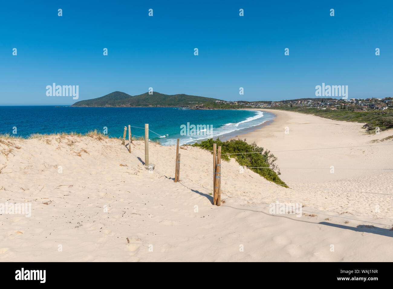 One Mile Beach Stock Photo - Alamy