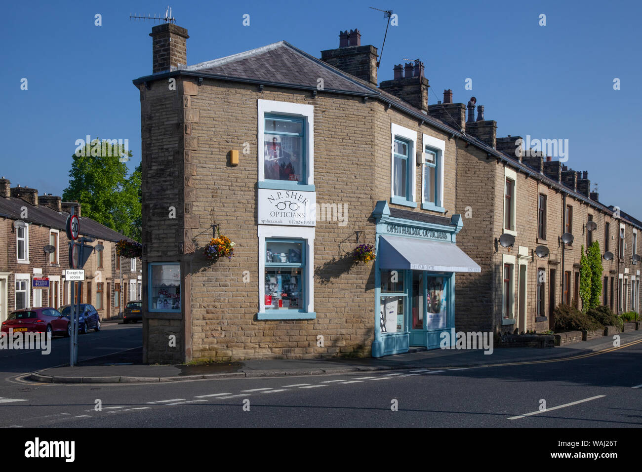 Corner Shop business in Gisburn Rd, Barrowford, Nelson BB9 8NB Stock ...