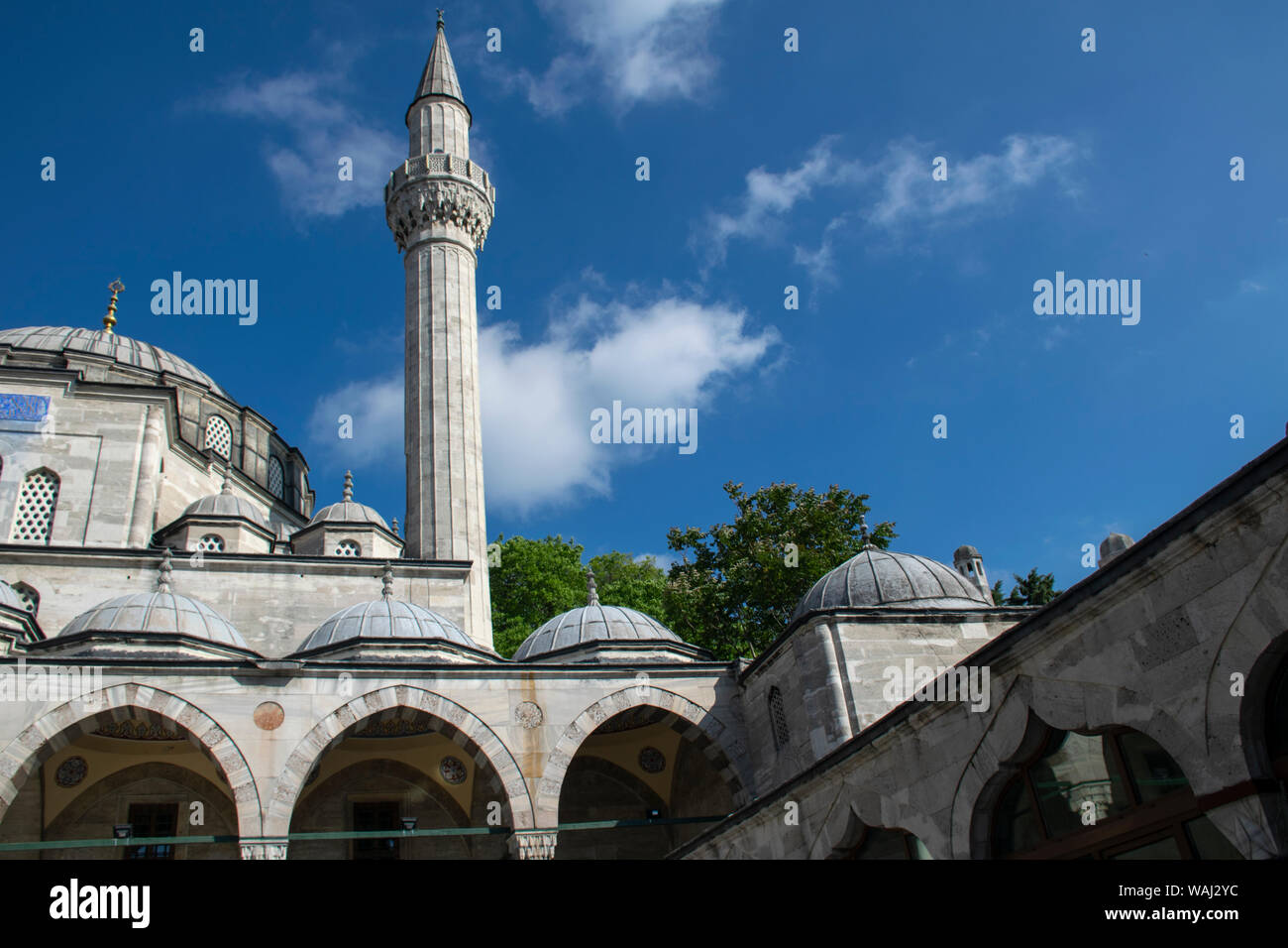 Front view of a mosque in Turkey Stock Photo - Alamy