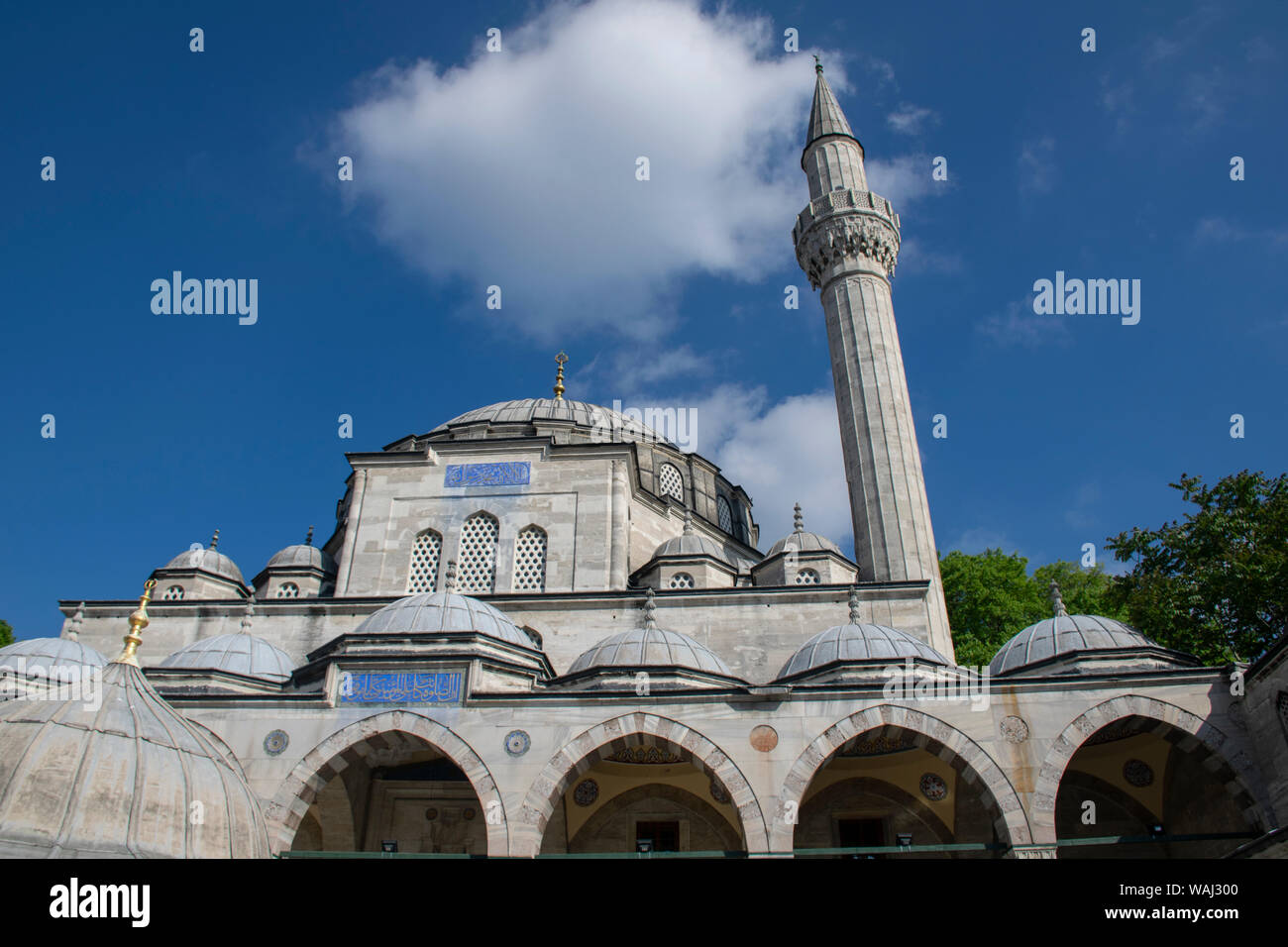 Front view of a mosque in Turkey Stock Photo - Alamy