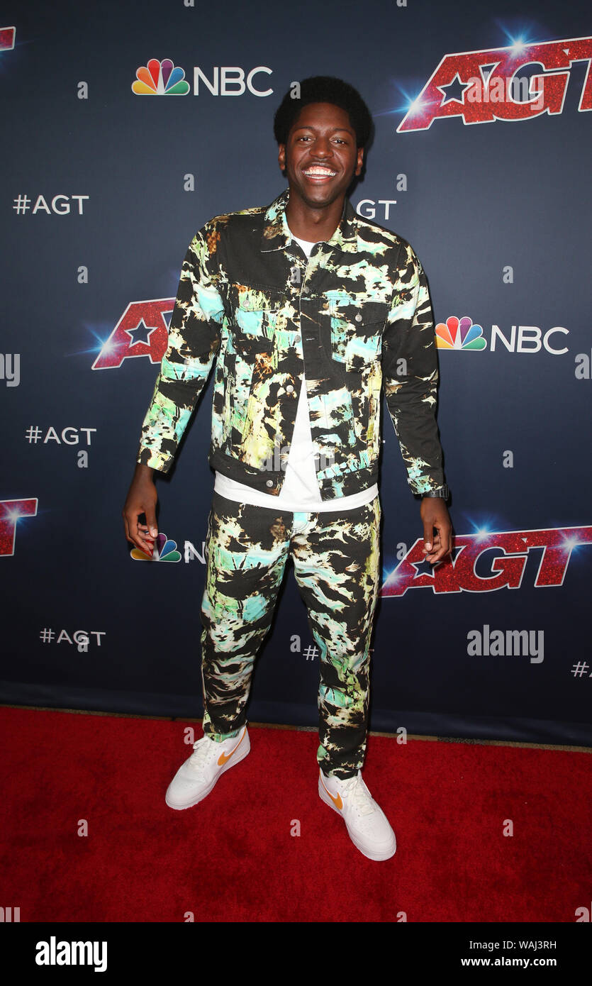 Hollywood, Ca. 20th Aug, 2019. Joseph Allen, at AMERICA'S GOT TALENT ...