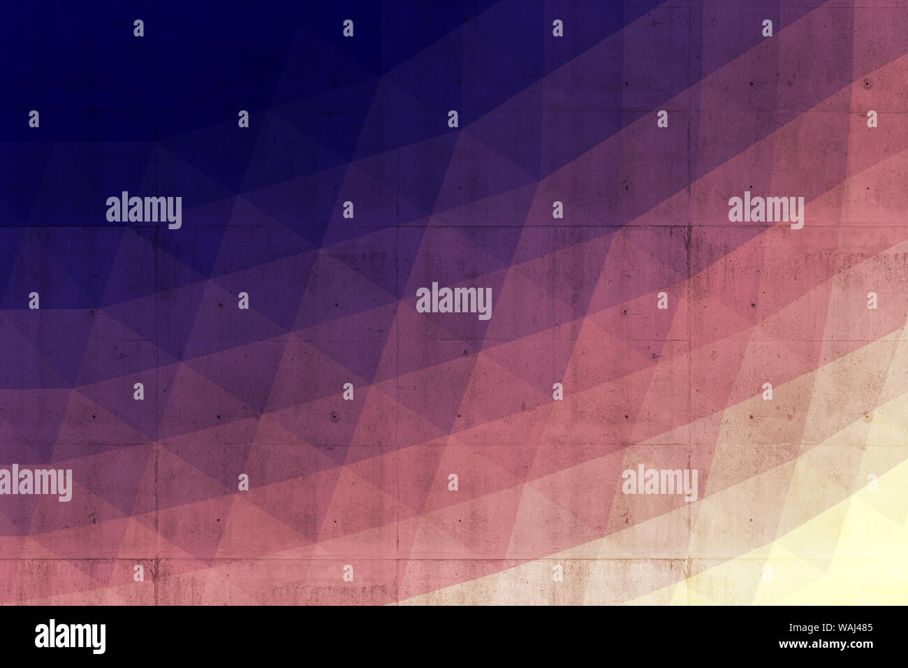 Abstract geometric background with colorful parametric triangular ...