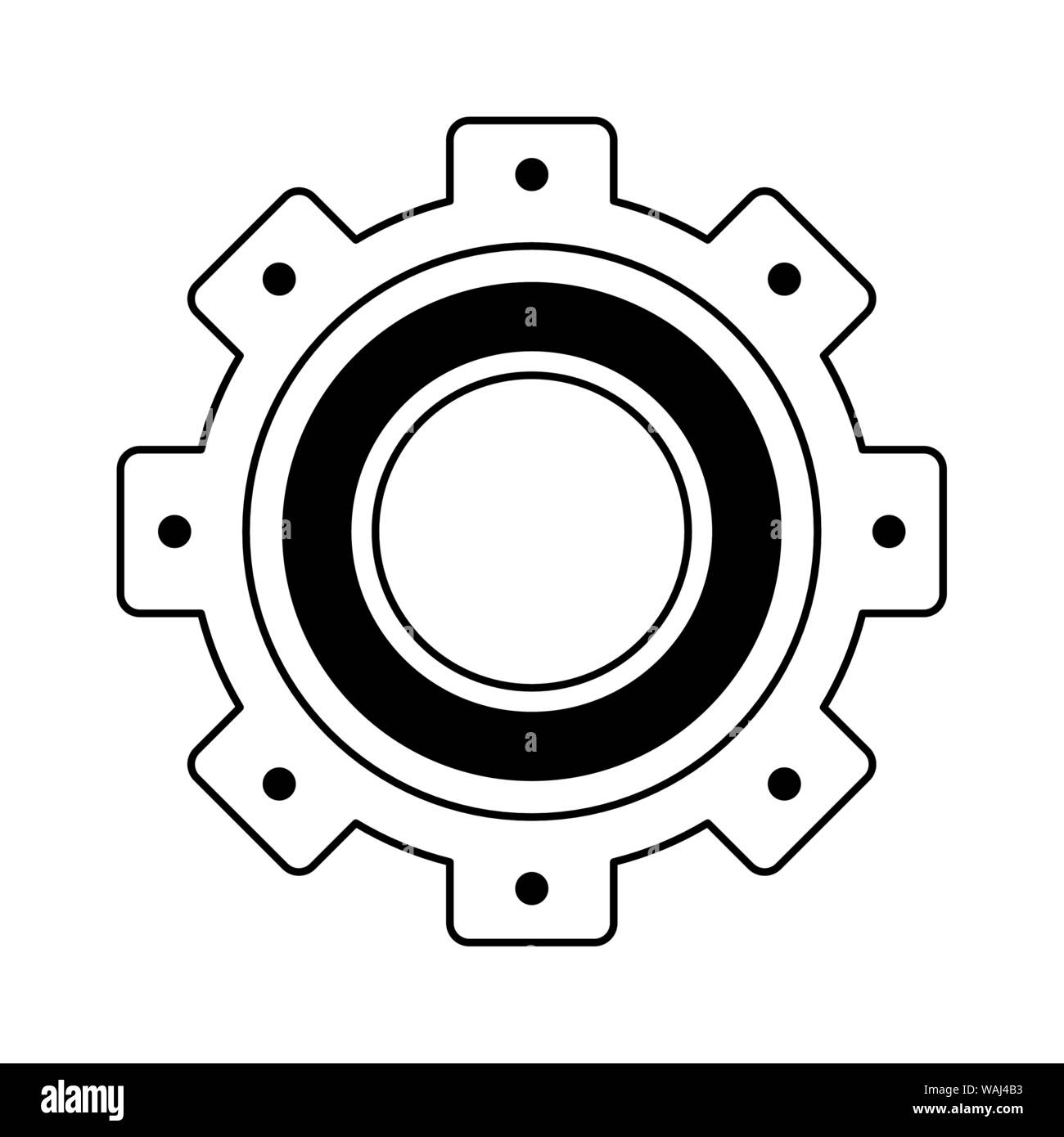 gear support cartoon Stock Vector Image & Art - Alamy