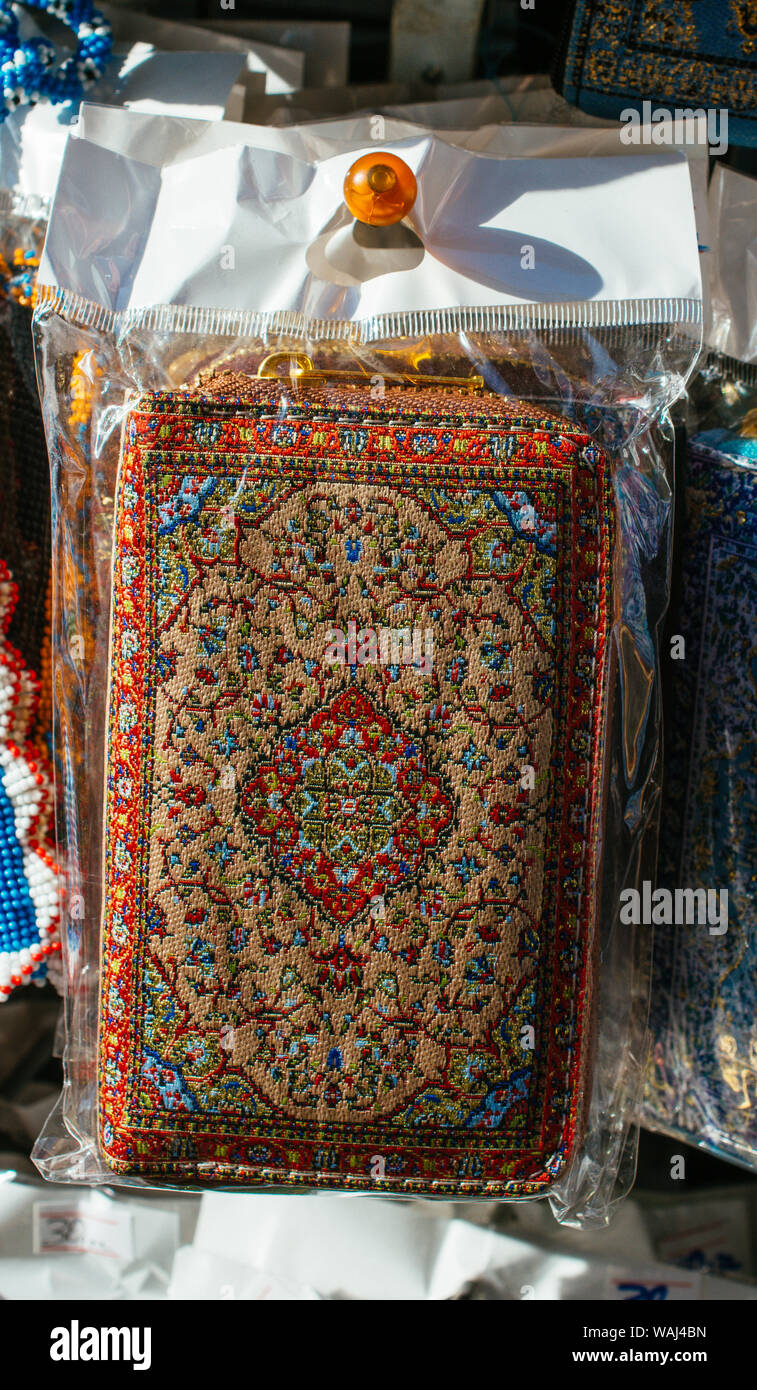 Traditional style handmade woven bags of fabric Stock Photo - Alamy