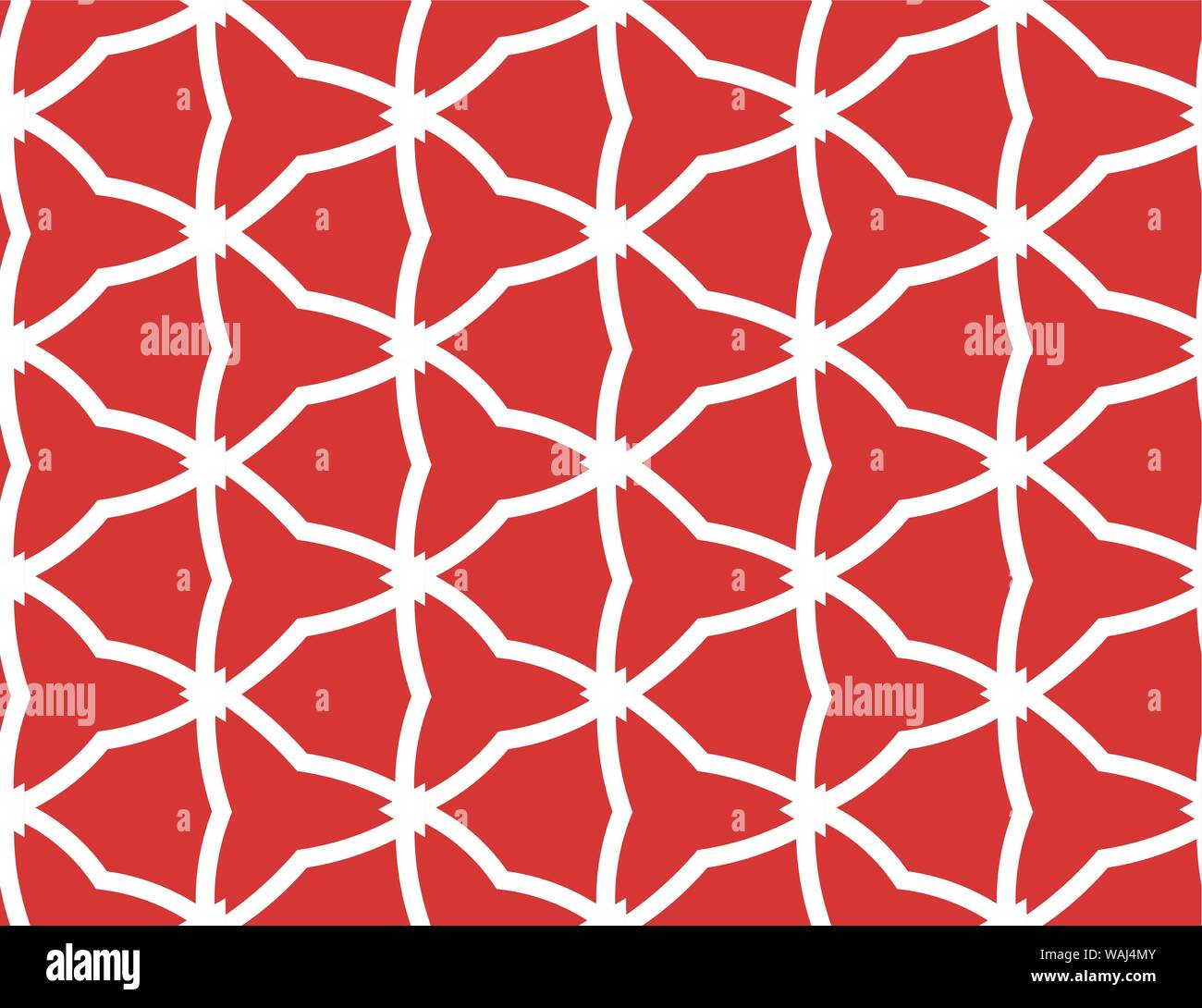 Vector seamless geometric pattern. Shaped white barbed wires and ...
