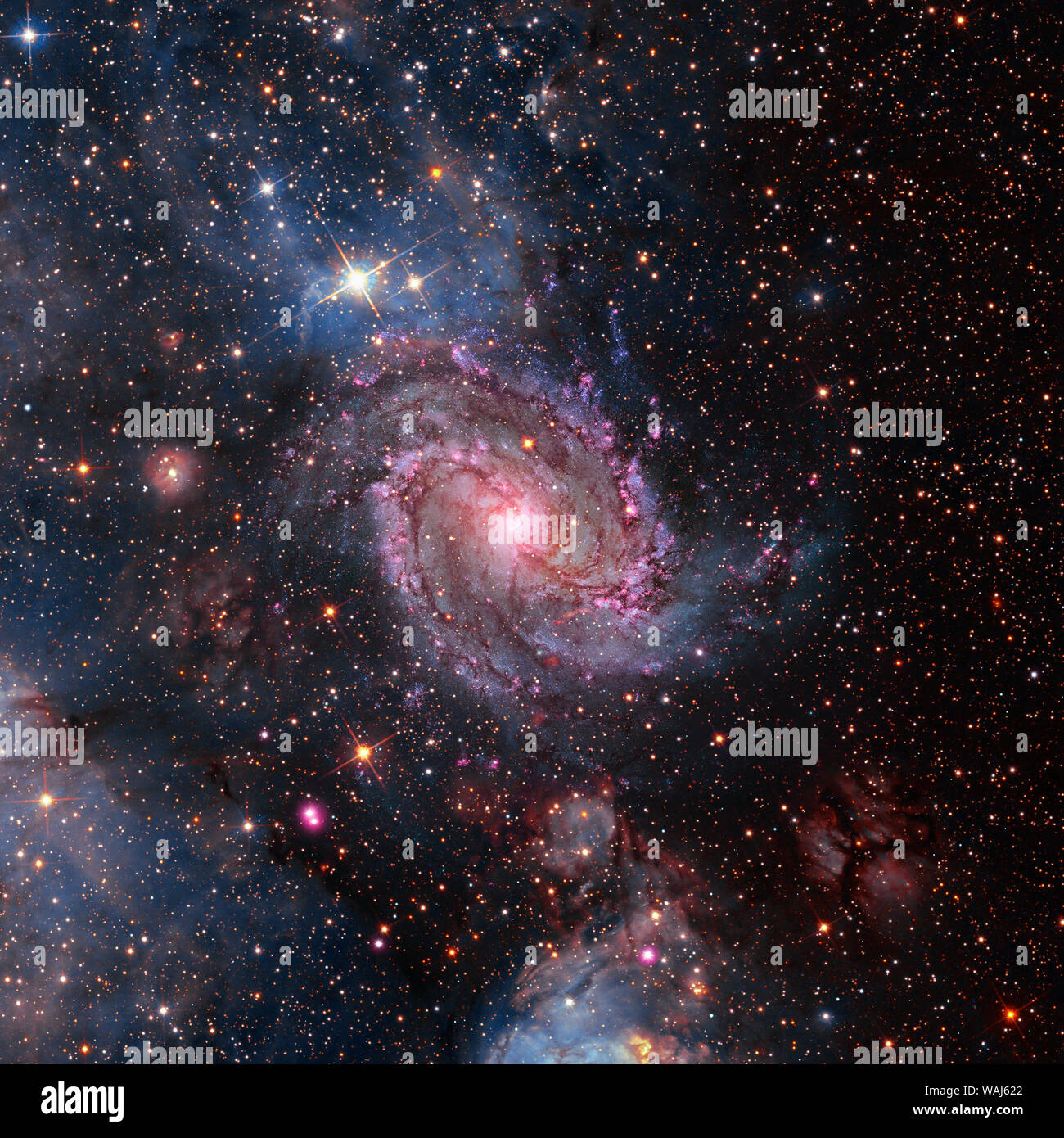 Beauty of endless cosmos. Science fiction wallpaper. Elements of this ...