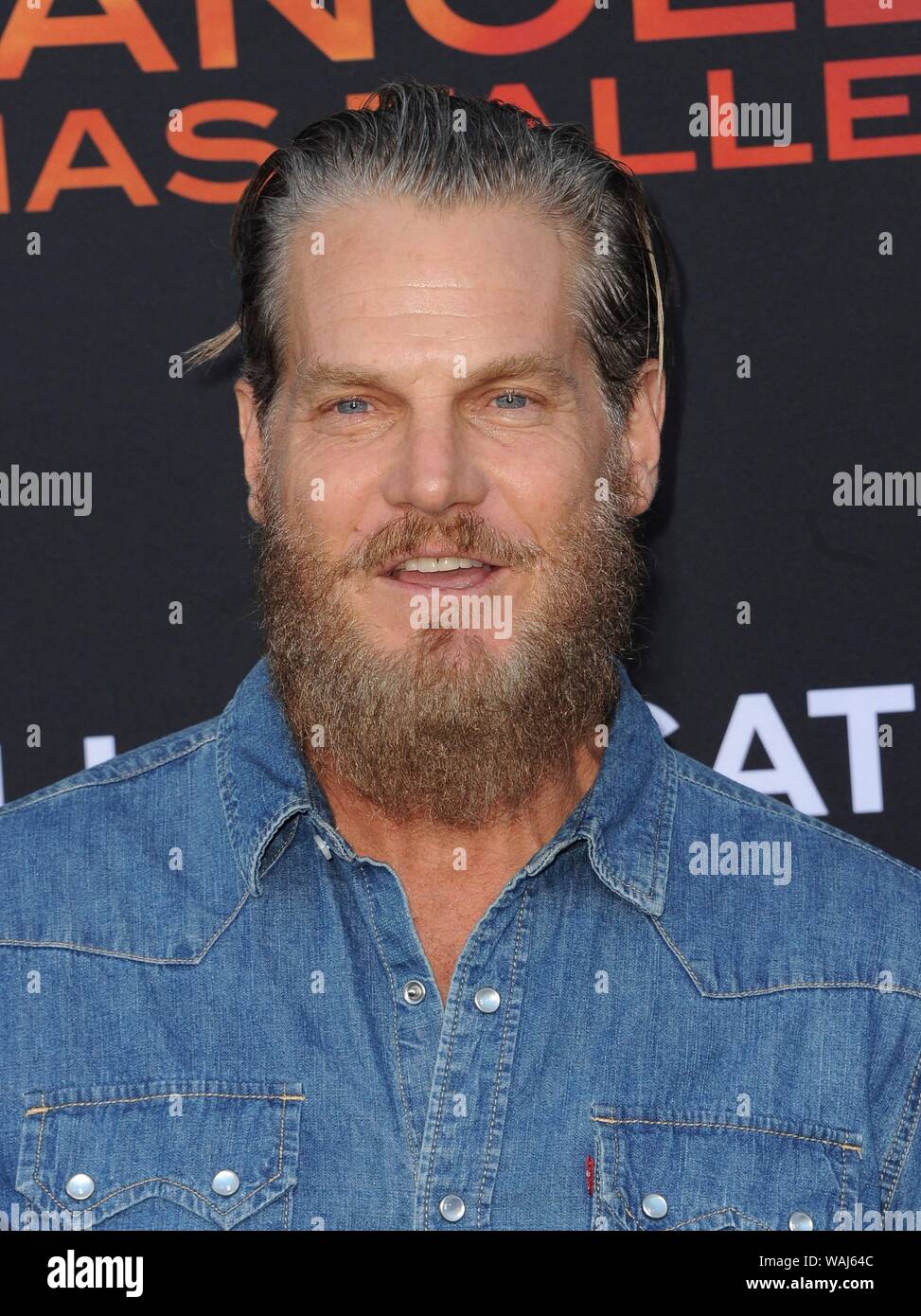 Los Angeles, CA. 20th Aug, 2019. Brian Van Holt at arrivals for ANGEL ...