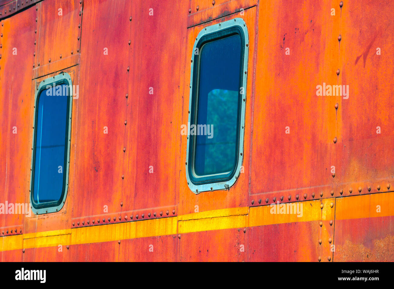 Details of rust and paint on metal Stock Photo - Alamy