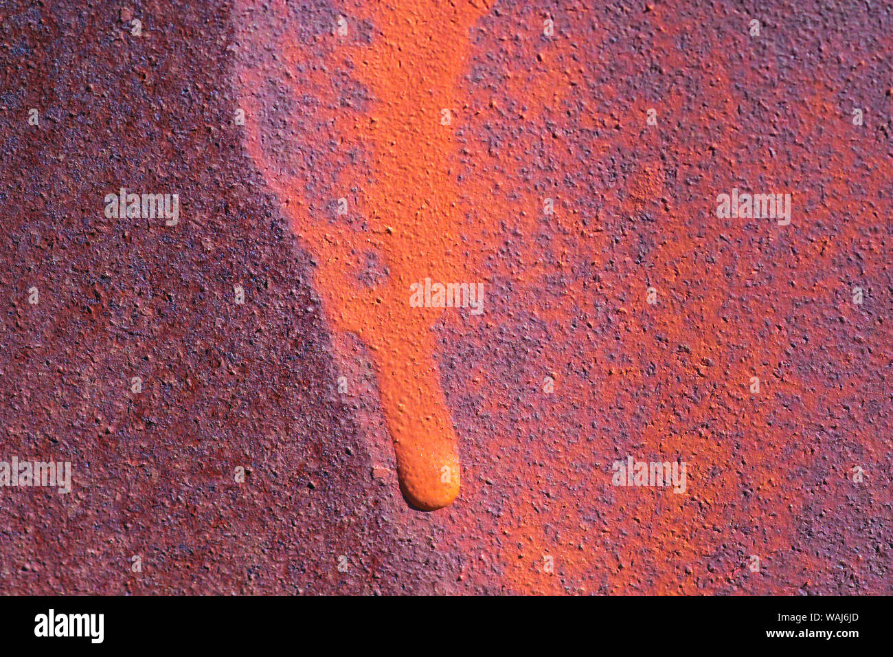 Details of rust and paint on metal Stock Photo - Alamy