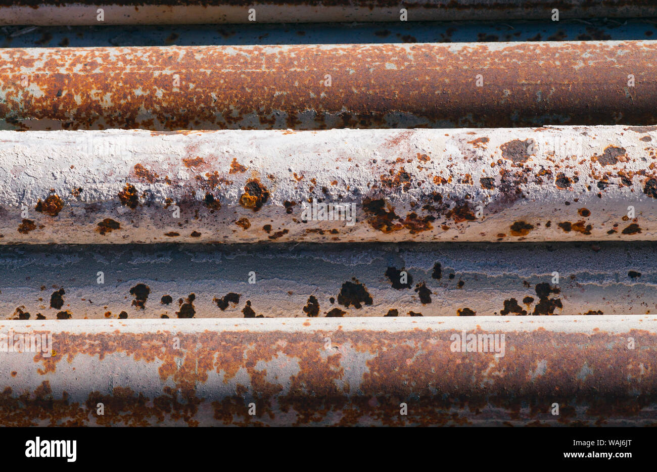 Details of rust and paint on metal Stock Photo - Alamy