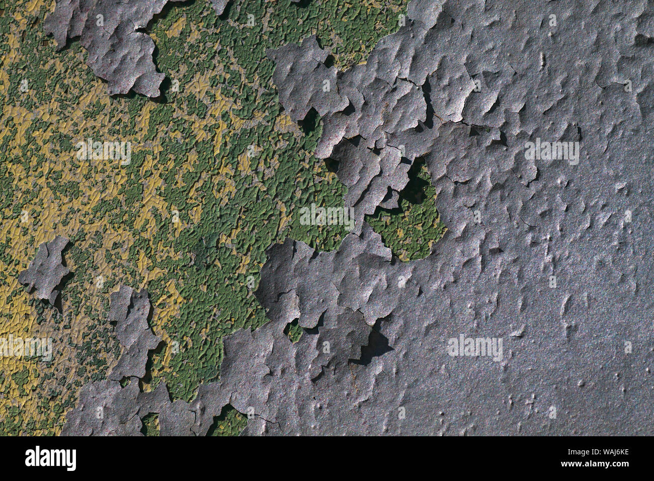 Details of rust and paint on metal Stock Photo - Alamy