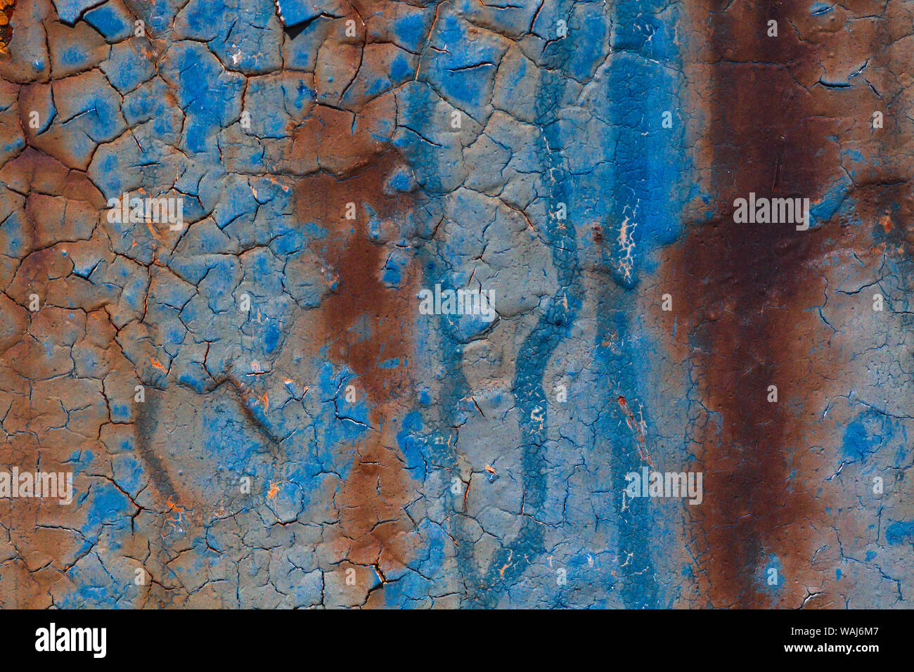 Details of rust and paint on metal Stock Photo - Alamy