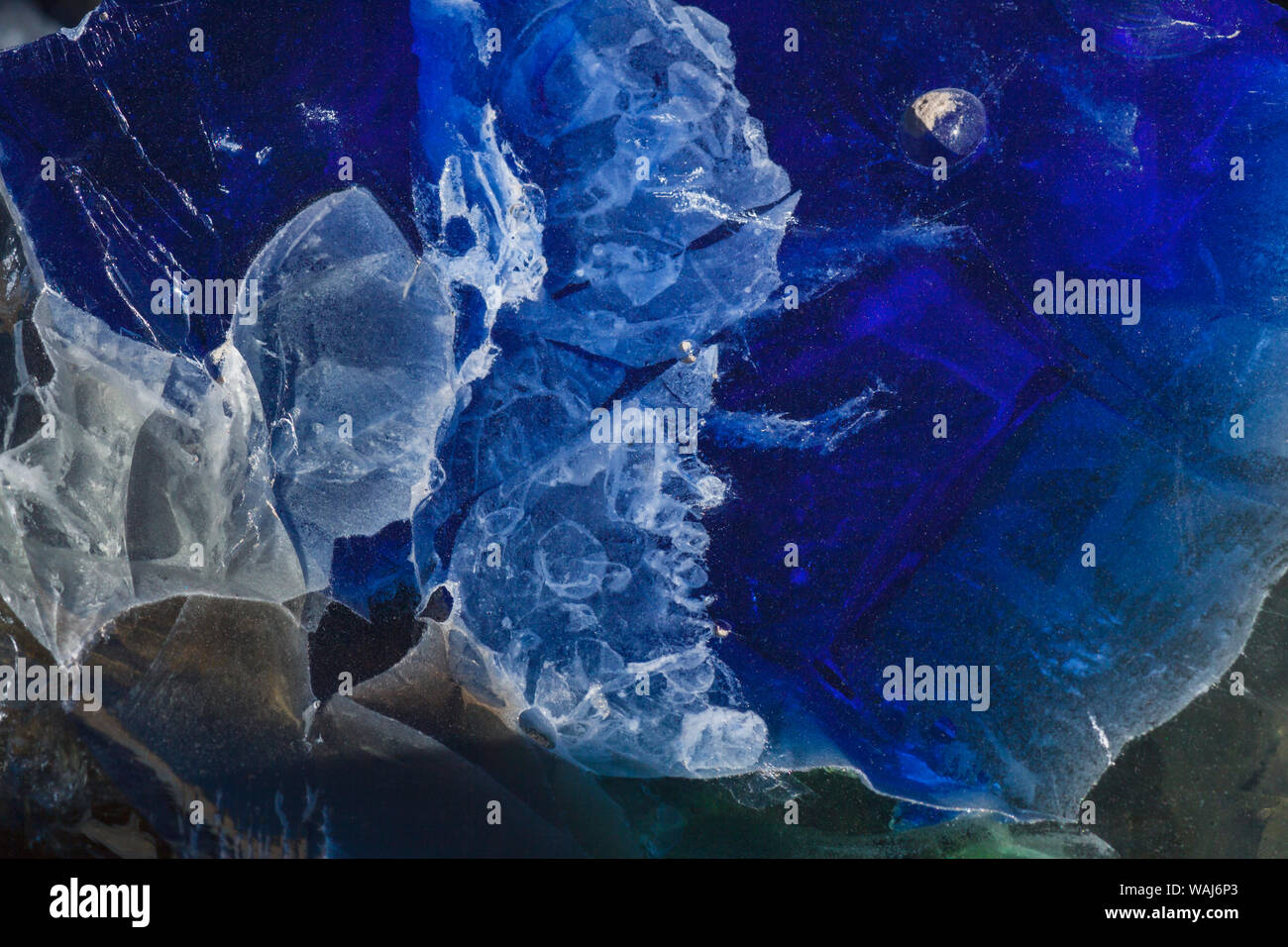 Cullet glass chunks Stock Photo - Alamy