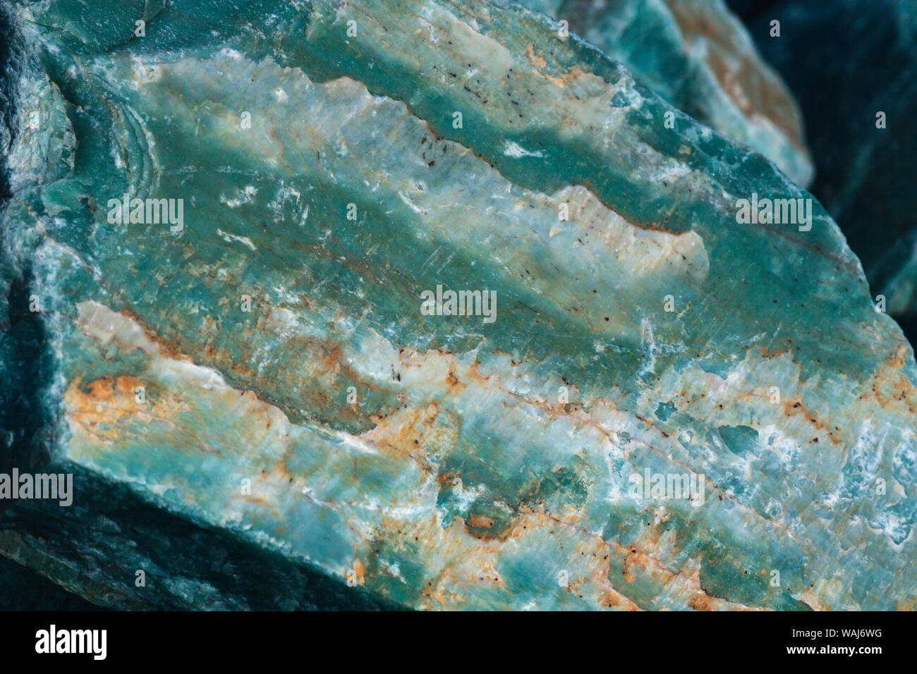 Quartz Utah green rocks Stock Photo - Alamy