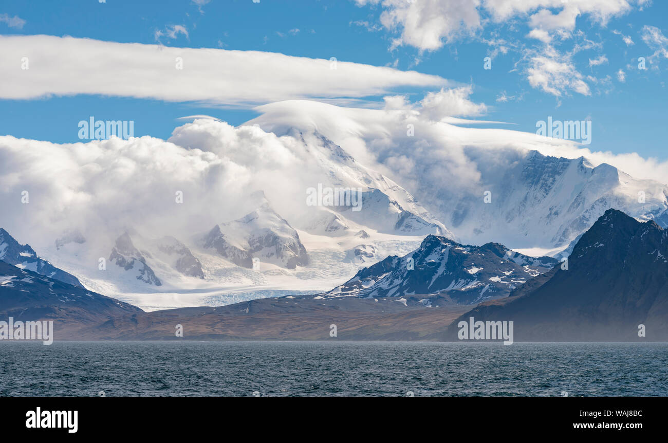 The Allardyce Range on South Georgia Stock Photo - Alamy