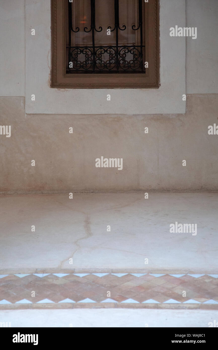 Window and Tiled Passage Stock Photo - Alamy