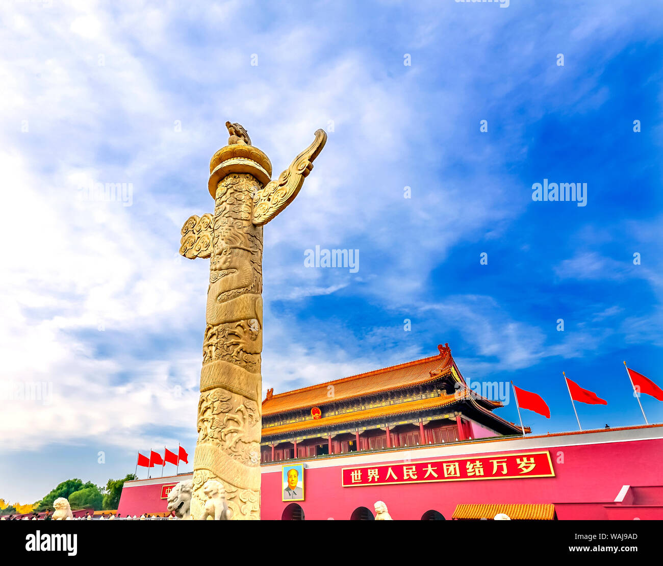 Huabiao Ceremonial Column, Mao Tse Tung, Tiananmen Gate, Forbidden City ...