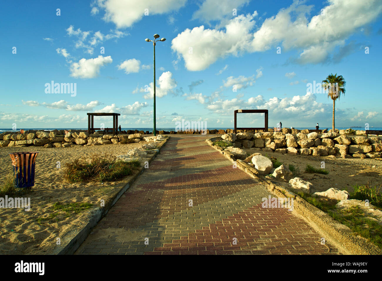 Haifa beach hi-res stock photography and images - Alamy