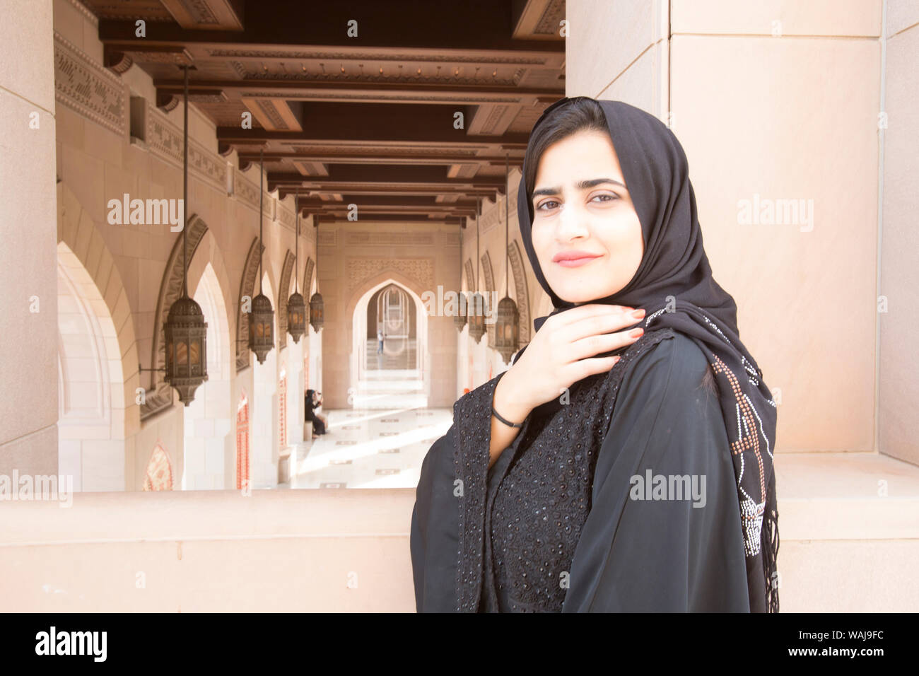 Sultan Qaboos Grand Mosque. Muscat, Oman. (MR Stock Photo - Alamy